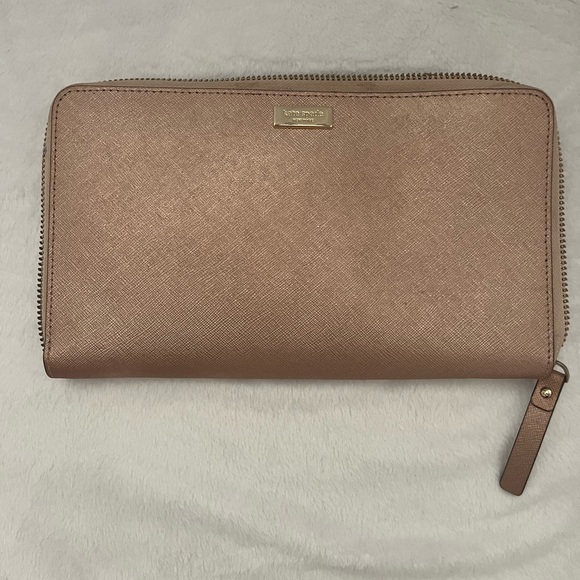 kate spade | Bags | Kate Spade Rose Gold Wallet | Poshmark